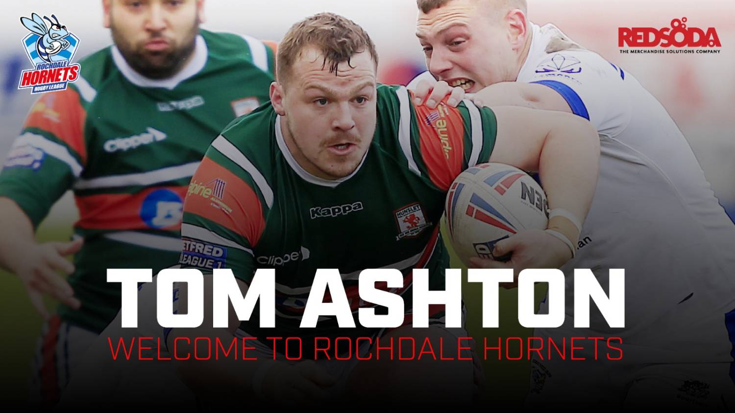 Hornets sign powerful centre Tom Ashton