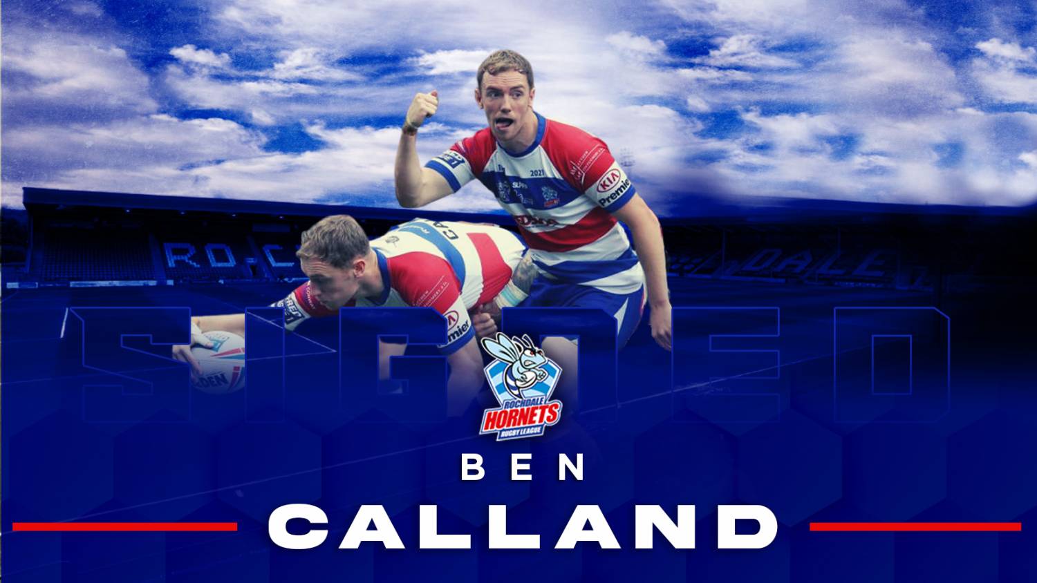Centre Ben Calland re-signs