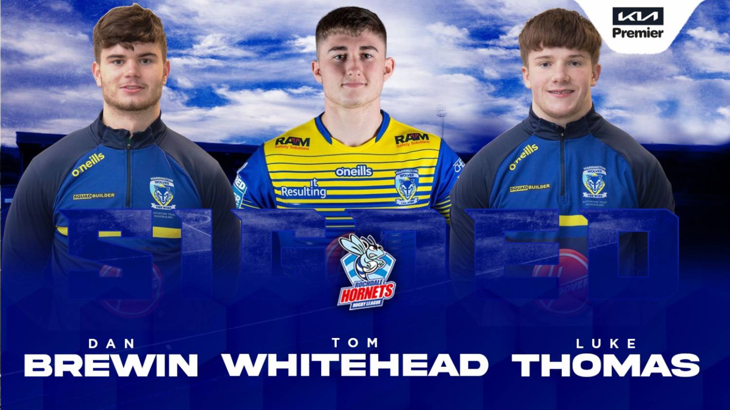 Hornets sign Warrington Wolves trio on loan Hornets sign Warrington Wolves trio on loan